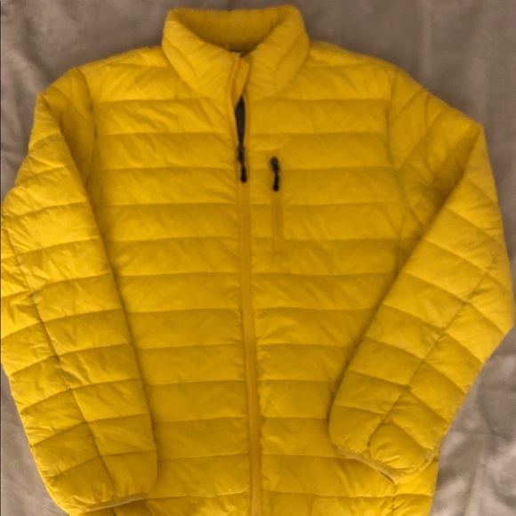 Club Room | Jackets & Coats | Club Room Vibrant Yellow Quilted Jacket ...